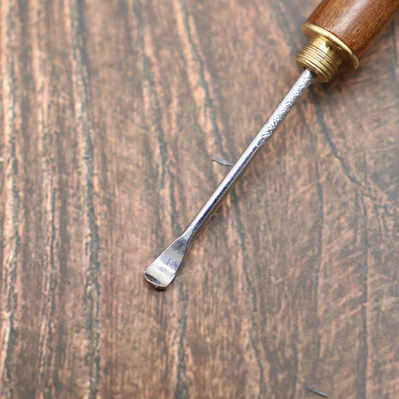 Wooden Handled Dabbing Tool | LOOKAH