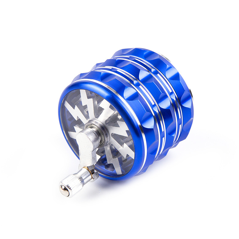 Aluminum Alloy Hand Crank Herb Grinder For Sale