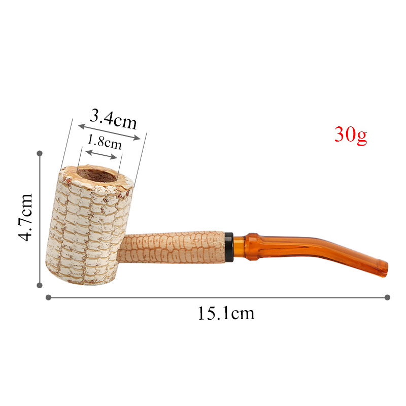 Corn Cob Tobacco Filter Pipe For Sale