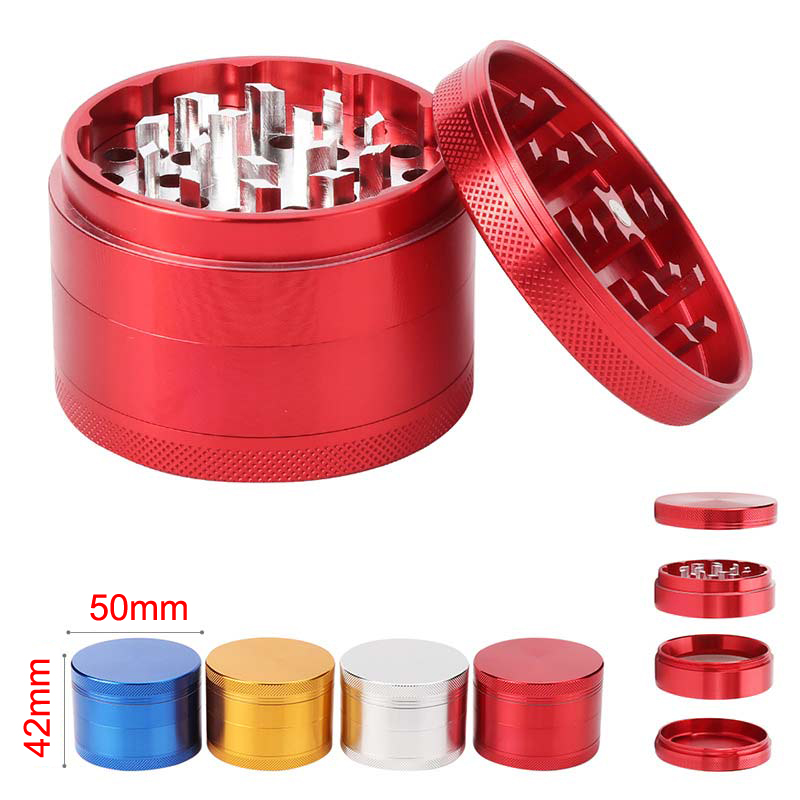 4 Layers Metal Herb Grinder For Sale