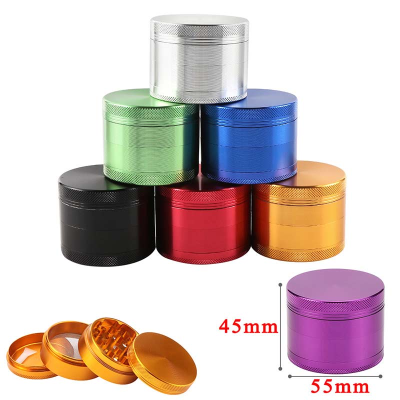 4 Layers Metal Herb Grinder For Sale