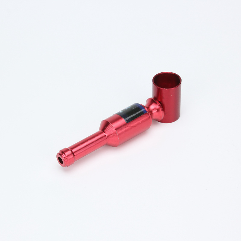 Mini Metal Smoking Pipe Wine Bottle For Sale