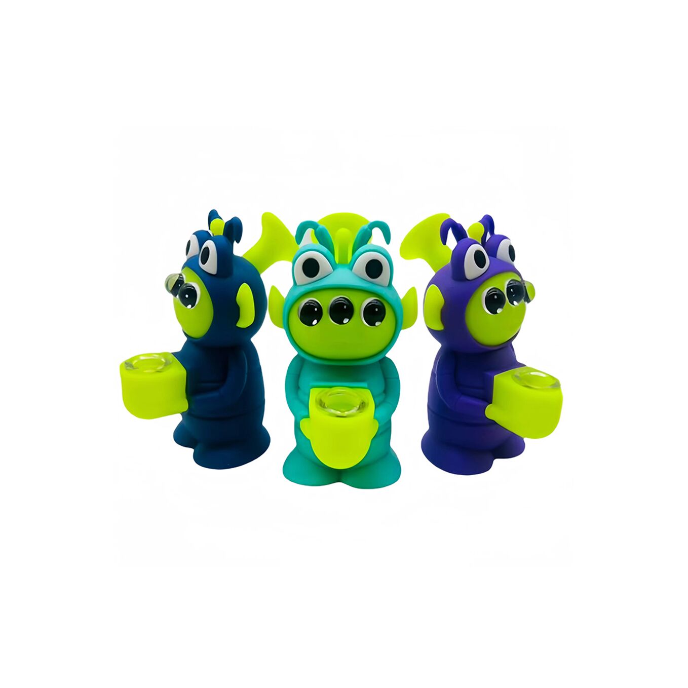 The Five-Eyed Frog Silicone Dab Rig For Sale