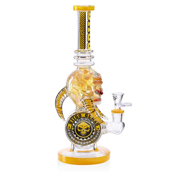 12" Goth Skull Bong | LOOKAH