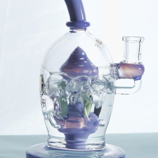 Cute Mushroom Glass Bong For Sale | LOOKAH