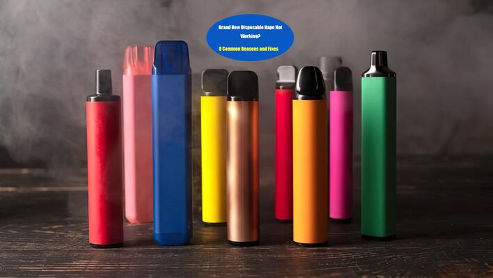 Brand New Disposable Vape Not Working? 8 Common Reasons and Fixes