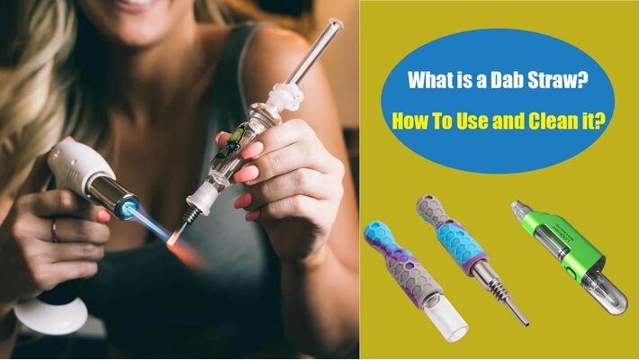 What is a Dab Straw? How To Use and Clean it? | LOOKAH