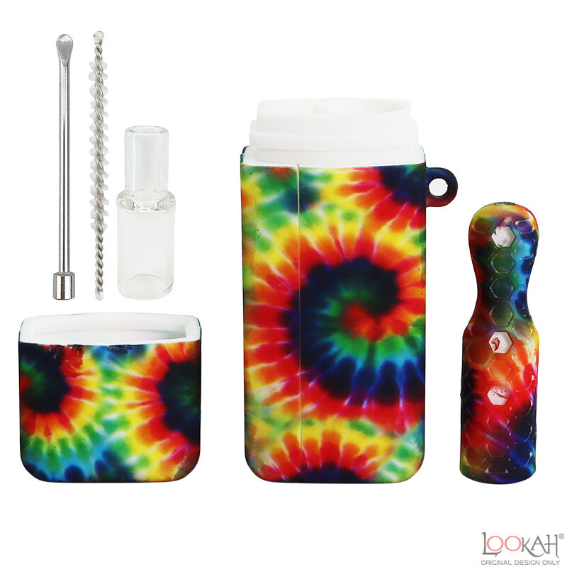 Silicone Glass Smoking Pipe Kit | LOOKAH