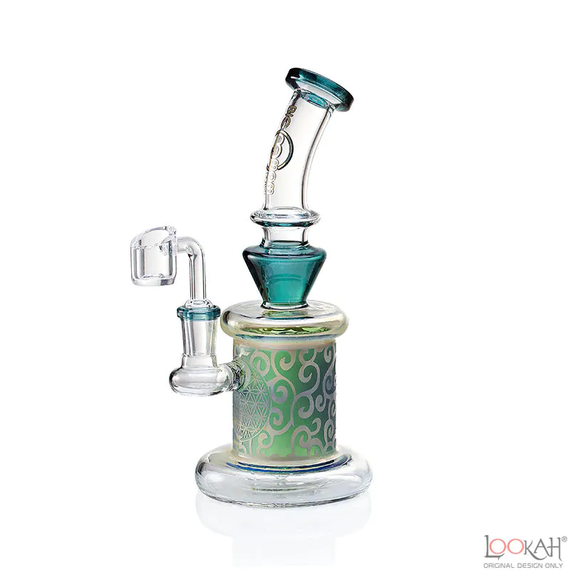 Frosted Glass Dab Rig BigMom Glass | LOOKAH